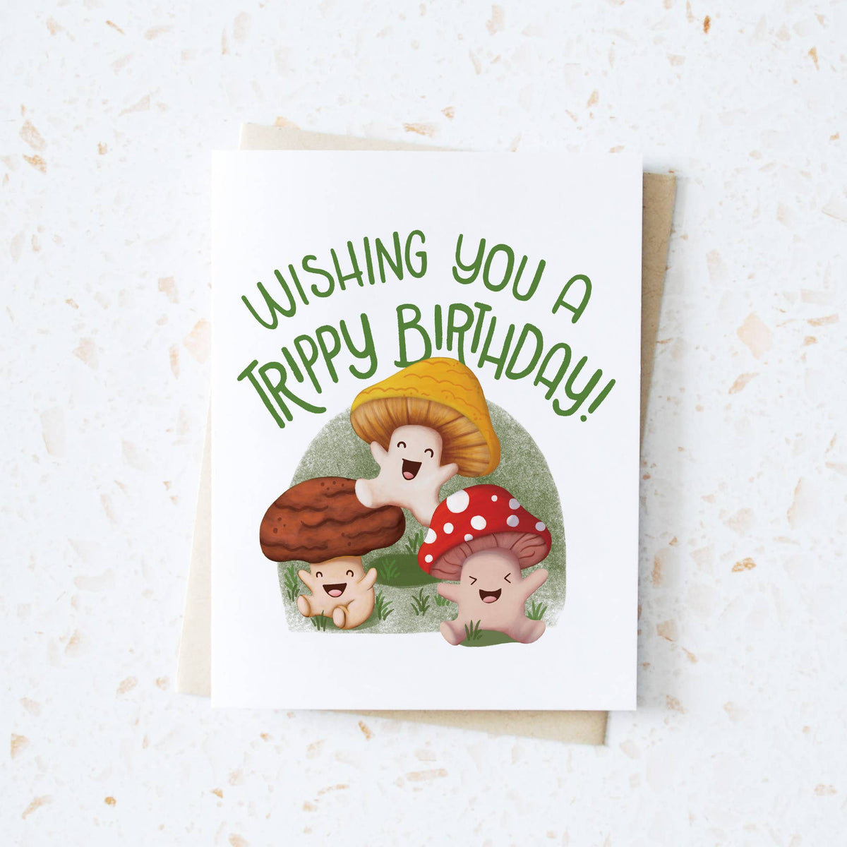 Wishing you a Trippy Birthday Greeting Card