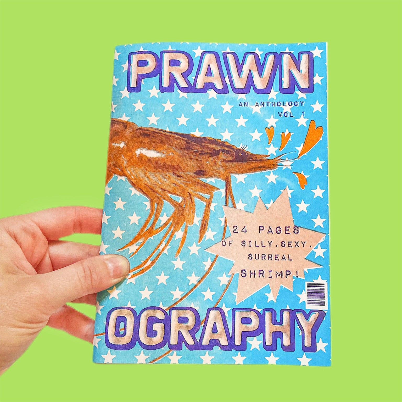 PRAWNOGRAPHY Risograph Zine – Front and Company: Gifts
