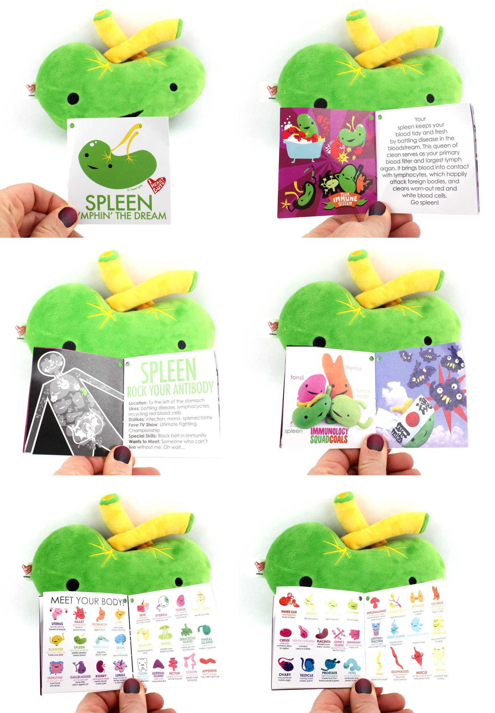 Spleen Plush Lymphin the Dream