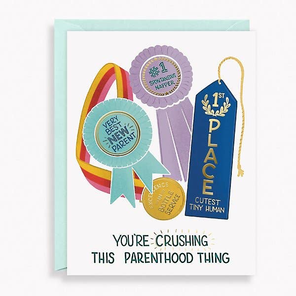 Parent Awards Baby Card